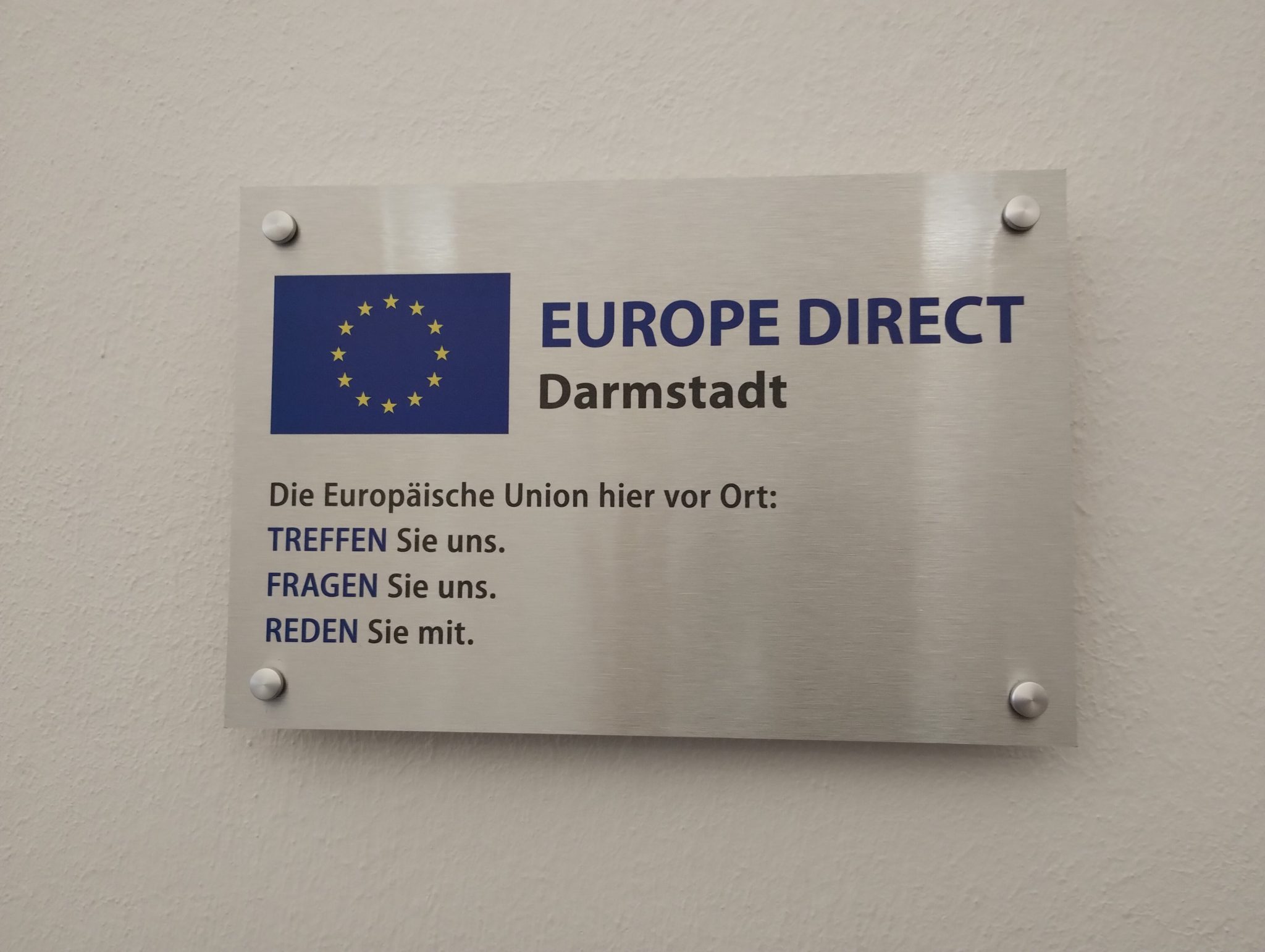 Jubiläumsfest “25 Jahre EUROPE DIRECT Darmstadt” | Junge Europäische ...